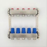 China Distribuitor colector incalzire in pardoseala - 5 circuite , Distribuitor - colector din inox for sale