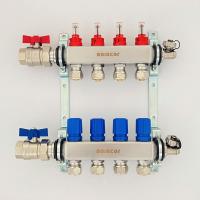 China Underfloor Manifold Ball Valve Set , Isolation Valves for Radiant Heat Manifold for sale