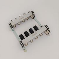 China 4 Loop water SS manifold for central underfloor heating system , Under floor heating manifolds for sale