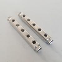 China Polished Stainless Steel Floor Heating Bar Manifold for sale