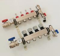 China Stainless Steel UFH 4-Port Manifolds for Underfloor Heating systems for sale