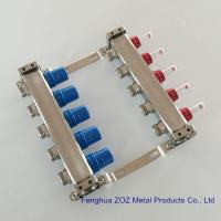 China Stainless Steel Flow Meter Manifolds for Underfloor Heating Systems for sale