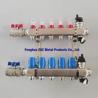 China Stainless Steel Underfloor Heating Manifolds Manufacturers from China for sale