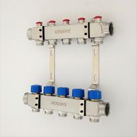 China Stainless steel manifolds set for hydronic radiant and under floor heating system for sale