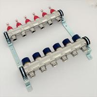 China Manifolds for Floor Heating & Cooling System , Water Floor Heating System for sale