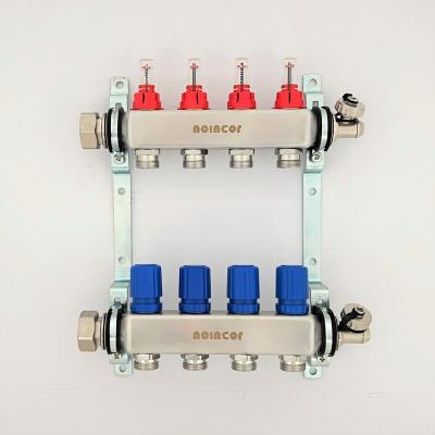China Radiant Floor Heating Stainless Steel Manifolds Systems , Stainless Steel UFH Manifold for sale