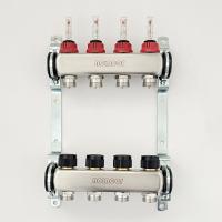 China Stainless steel manifold for hydronic underfloor heating for sale