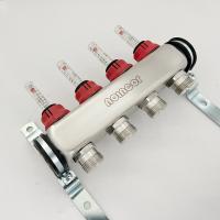 China Stainless steel manifold for hydronic underfloor heating for sale