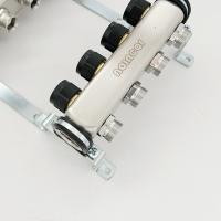 China Stainless steel manifold for hydronic underfloor heating for sale