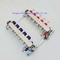 China Stainless Steel 304 Water Radiant Floor Heating Manifolds for sale