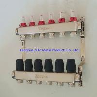 China Stainless Steel Manifolds for Radiant Heating Hydronic Heat Systems for sale