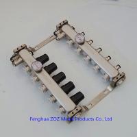 China Stainless Steel Hydronic Pex Radiant Heating Manifolds for sale