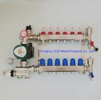 China Floor heating manifold pump and mixing valve set for sale