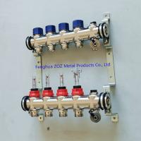 China Stainless Steel Radiant Floor Heating Manifold from Fenghua ZOZ Metal Products Co., Ltd. for sale