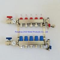 China Stainless Steel Radiant Floor Heating Manifold from Fenghua ZOZ Metal Products Co., Ltd. for sale