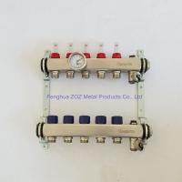 China Radiant Floor Heat PEX Manifolds 4 Circuit for sale