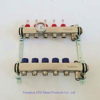 China Radiant Floor Heat PEX Manifolds 4 Circuit for sale