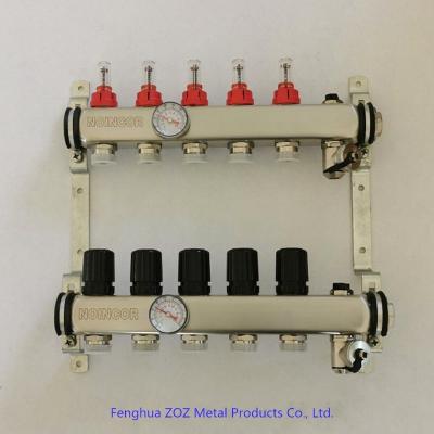 China ZZ18026 Stainless Steel Manifolds of Underfloor Heating System for sale