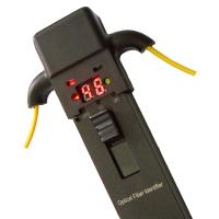 China Handheld Optical Fiber Identifier, Standard type with Relative Power Display, w/ 250μm, 900μm, 2.0mm, 3.0mm Adapter Head for sale