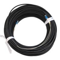 China CPRI LC/UPC-LC/UPC connectors with Black LSZH 4.8mm, Duplex, G.657A2, 70 meters fiber optic patch cords for sale