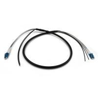 China CPRI LC/UPC-LC/UPC connectors with Black LSZH 4.8mm, Duplex, G.657A2, 70 meters fiber optic patch cords for sale