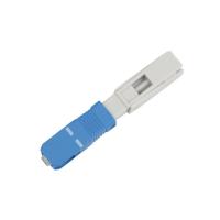China Alligator clip, front bar wedge, SM, 52mm, for drop cable, vertical input, SC/UPC Field Assembly Optical Connector for sale