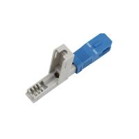 China Alligator clip, front bar wedge, SM, 52mm, for drop cable, vertical input, SC/UPC Field Assembly Optical Connector for sale