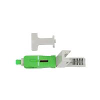 China Em-bedded type Pre-polishing Wedge Lock Mechanism 52mm Length Fiber Mechanical Splice SC/APC Fast Connector for sale