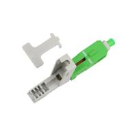 China Em-bedded type Pre-polishing Wedge Lock Mechanism 52mm Length Fiber Mechanical Splice SC/APC Fast Connector for sale