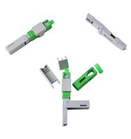 China Alligator clip, flank U wedge, SM, 52mm, for drop cable, vertical input, SC/APC Fiber Optic Fast Connectors for sale
