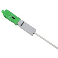 China Alligator clip, front bar wedge, SM, 52mm, for drop cable, vertical input, sc apc fast connector for sale
