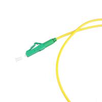China LC APC to LC APC 2.0 mm Single model Simplex LSZH single core fiber optic cable for sale