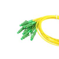China LC APC to LC APC 2.0 mm Single model Simplex LSZH single core fiber optic cable for sale