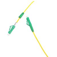 China LC APC to LC APC 2.0 mm Single model Simplex LSZH single core fiber optic cable for sale
