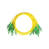 China LC APC to LC APC 2.0 mm Single model Simplex LSZH single core fiber optic cable for sale