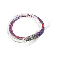 China 1310/1550nm Dual-window 0.9mm Mini Tube 1x2 or 2x2 Fused Biconical Taper (FBT) Single-mode Standard Optical Splitter for sale