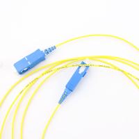 China 1.2mm Cable Diameter, SC/UPC-SC/UPC, LSZH, Simplex, G.657A2, 3 meters Indoor High Performance Fiber Optic Patch Cords for sale