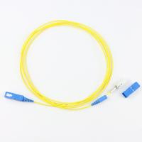 China 1.2mm Cable Diameter, SC/UPC-SC/UPC, LSZH, Simplex, G.657A2, 3 meters Indoor High Performance Fiber Optic Patch Cords for sale