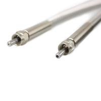 China multimode fiber optic patch cables step index SMA905-SMA905 furcation tubing custom patch cables for sale
