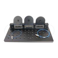 China 56mm Three-Ring Fiber Polarization Controllers for Versatile Polarization Control for sale