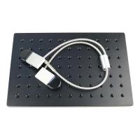 China Fiber Arrays for High-End Chip Manufacturing Double Cladding 2D Arrays with PM Fiber for sale