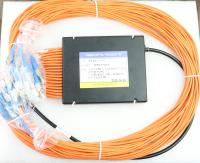 China 6x6 Square 2D FA MM 62.5/125um Fiber Array with armored tube fiber alignment for sale