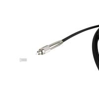 China Multimode 4.8mm LSZH Black Stainless Steel armored Patch Cable with FC PC connector for sale