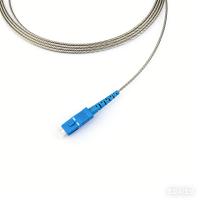 China SC/PC-SC/PC SM Sensing Cable steel 2.0mm metal patch cord fiber optic sensing for sale