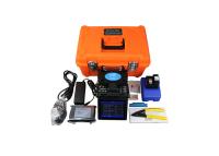 China Cost-Efficiency 8s Fusion Splice Core to Core aligning 3 in 1 Cable Holder Fiber Optic Splicing Machine for sale
