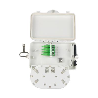 China IP66  ABS PC 8 Port LC Fiber Access Terminal Box for sale