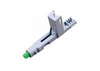 China Alligator clip, front bar wedge, SM, 52mm, for drop cable, vertical input, SC/APC Fiber Optic Fast Connector for sale