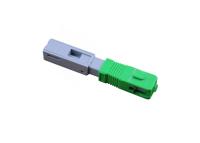 China Alligator clip, front bar wedge, SM, 52mm, for drop cable, vertical input, SC/APC Fiber Optic Fast Connector for sale