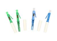 China Blue 45mm 0.9mm LC UPC Fast Connector for sale