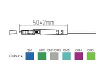 China LC UPC APC  3.0mm SX Connector Fiber optical premise cable assemblies jumper patch cord for sale